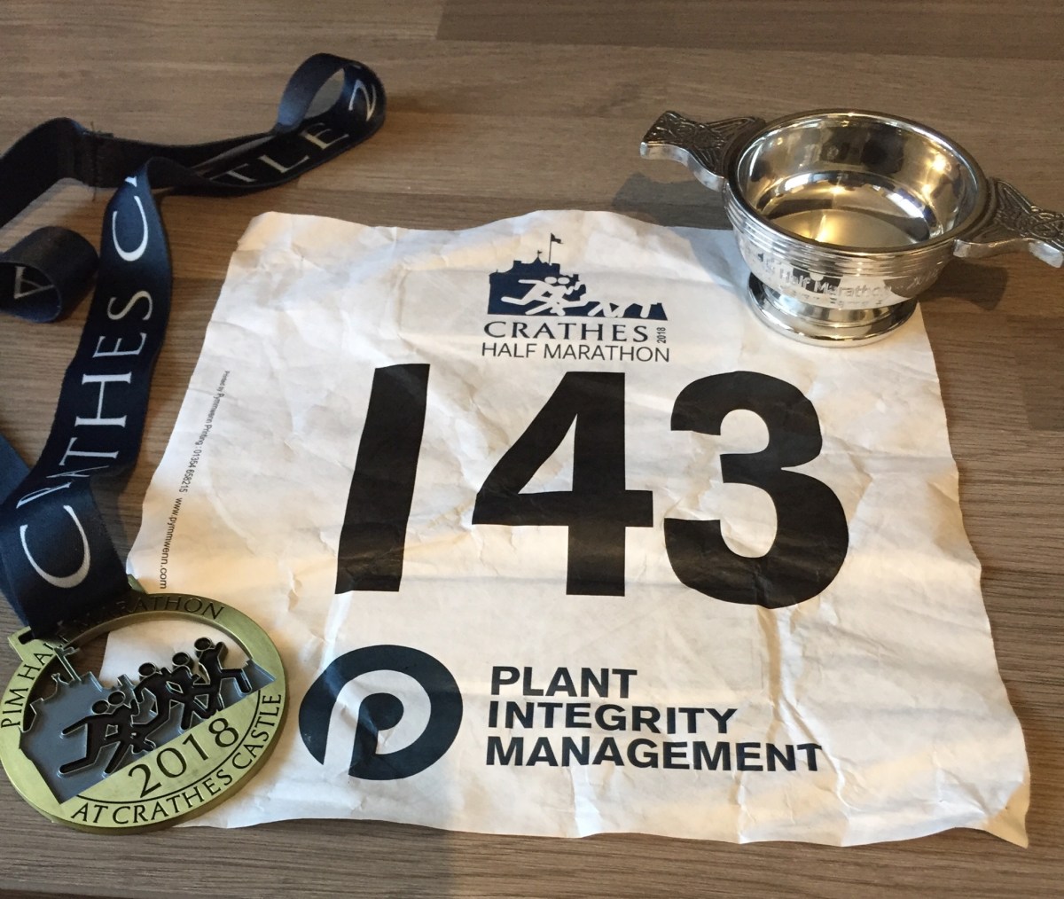 PIM Crathes Half Marathon – Clare, happiest outdoors!
